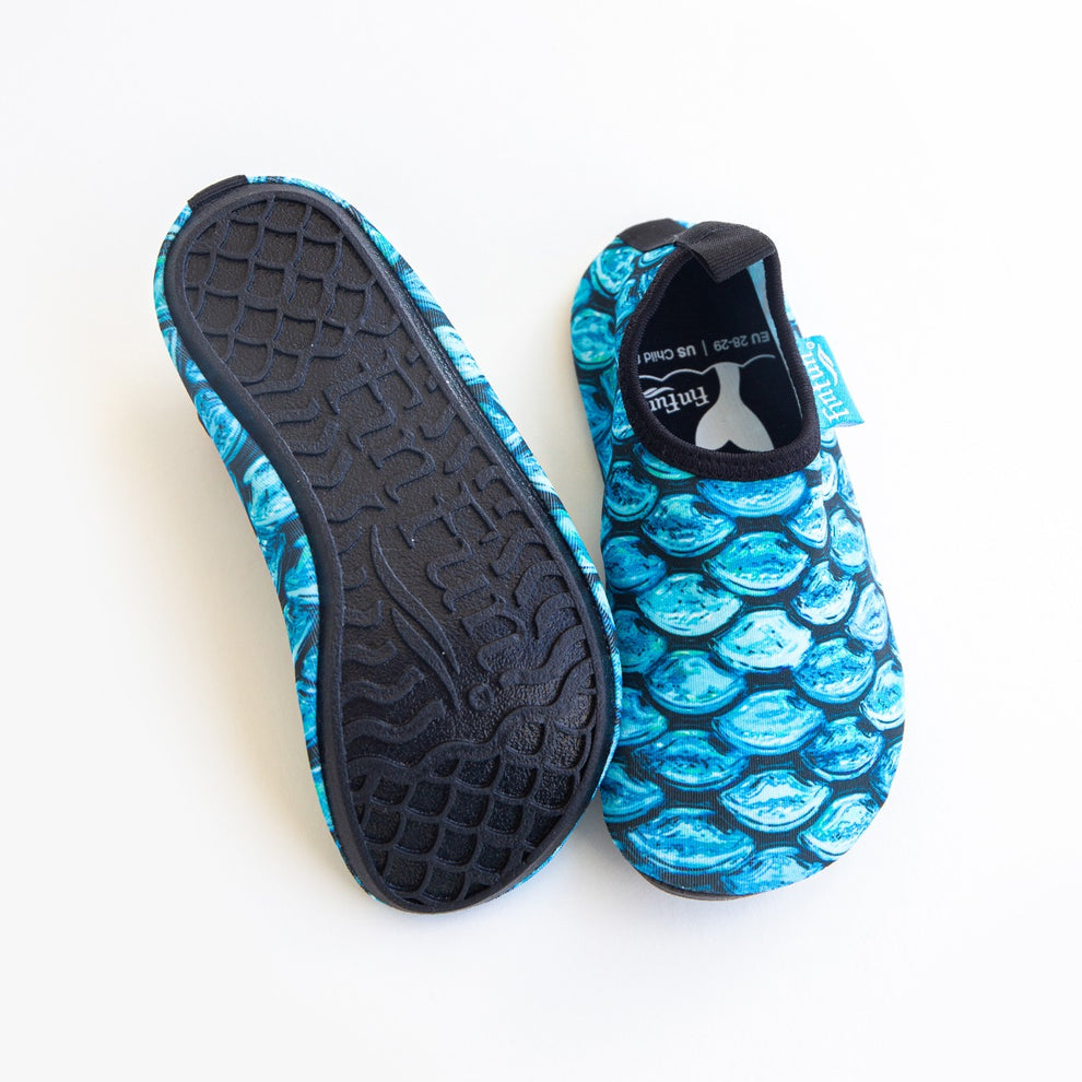 Tidal Teal Water Shoes – Fin Fun Mermaid