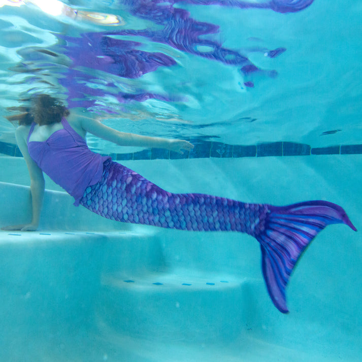 Purple Fantasy Starter Mermaid Tail - Factory Second – Fin Fun Mermaid