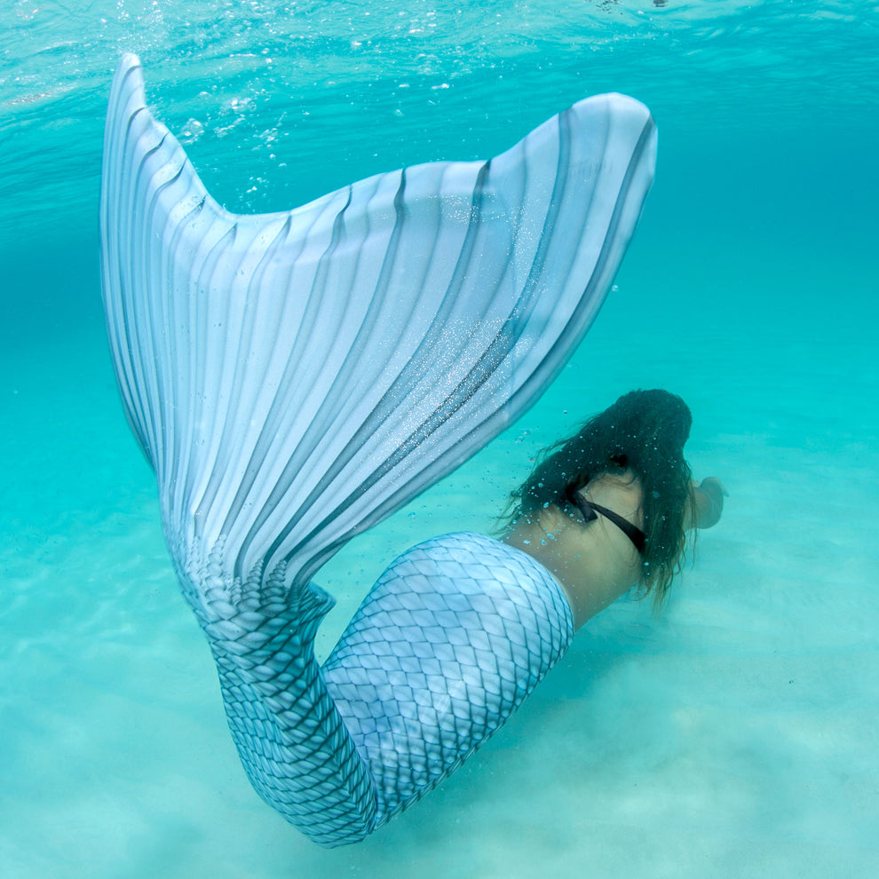 Silver Lightning Mermaid Tail – Fin Fun Mermaid