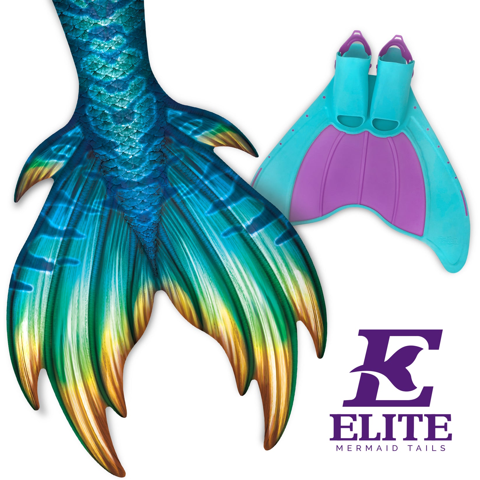 Jade Neptune Elite Mermaid Tail – Fin Fun Mermaid