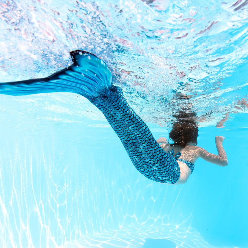 Tidal Teal Mermaid Tail - Factory Second – Fin Fun Mermaid