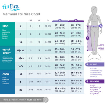 Design Your Own Mermaid Tail | Custom Sizes | Fin Fun – Fin Fun Mermaid