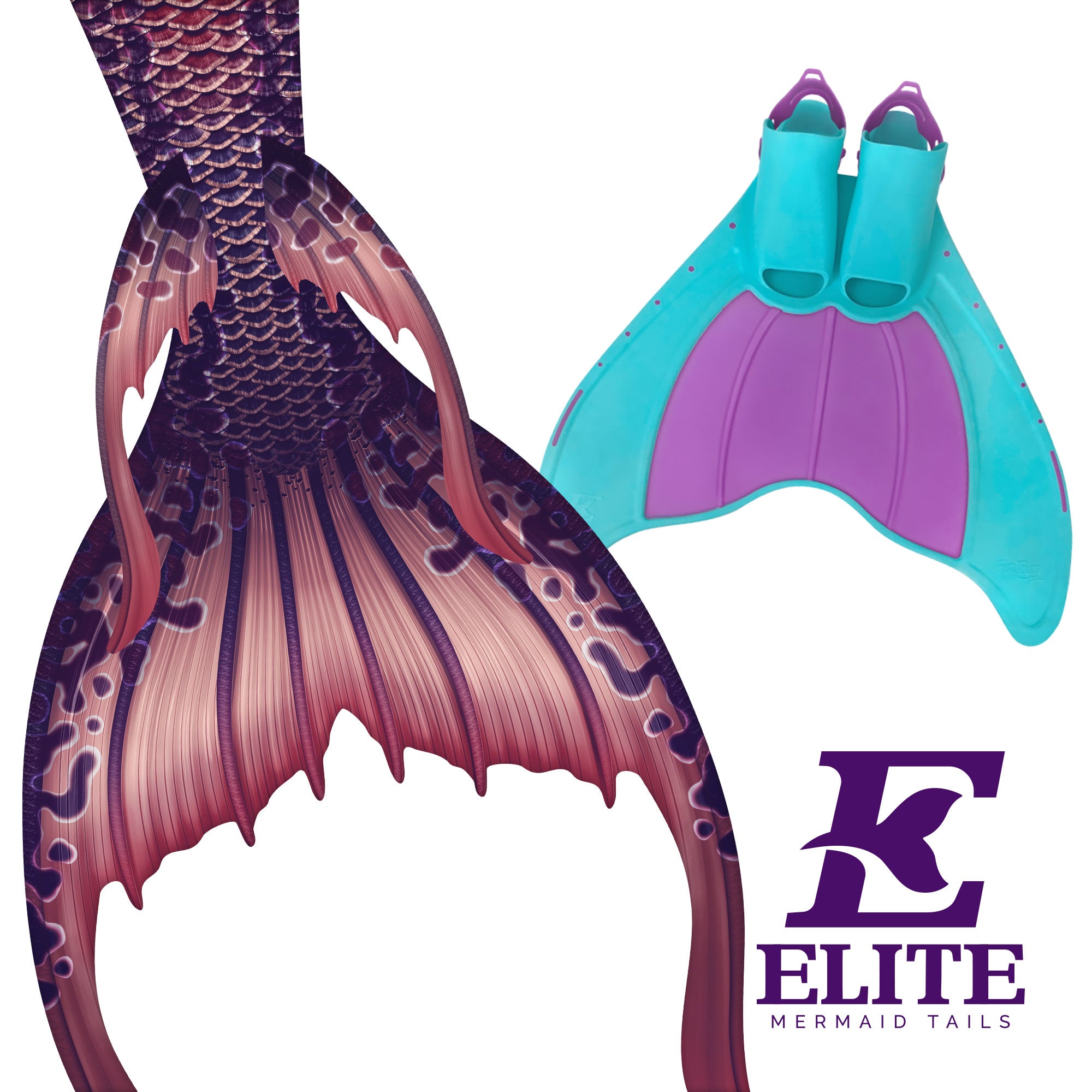 Nocturne Sirenity Elite Mermaid Tail – Fin Fun Mermaid