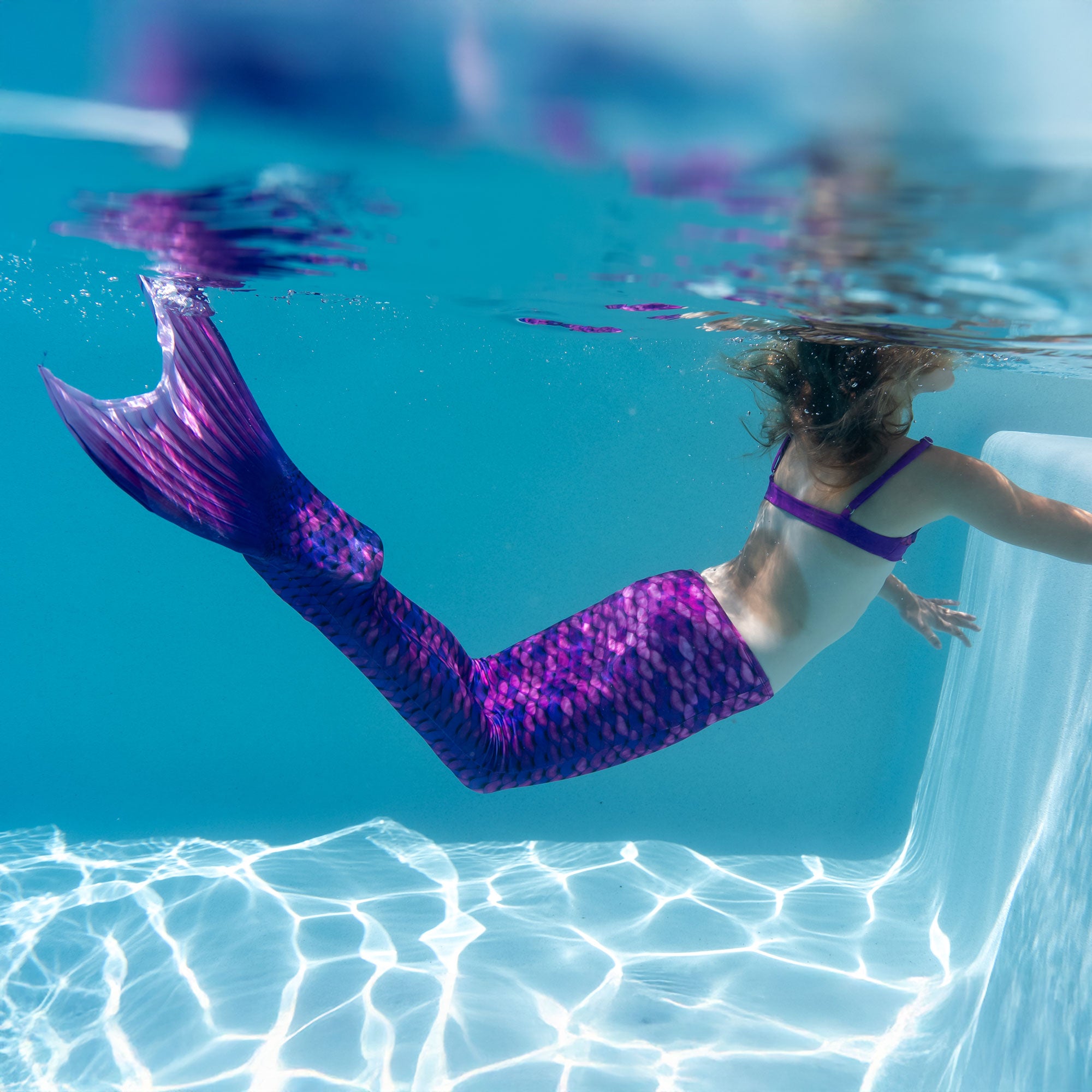 Asian Magenta Mermaid Tail – Fin Fun Mermaid