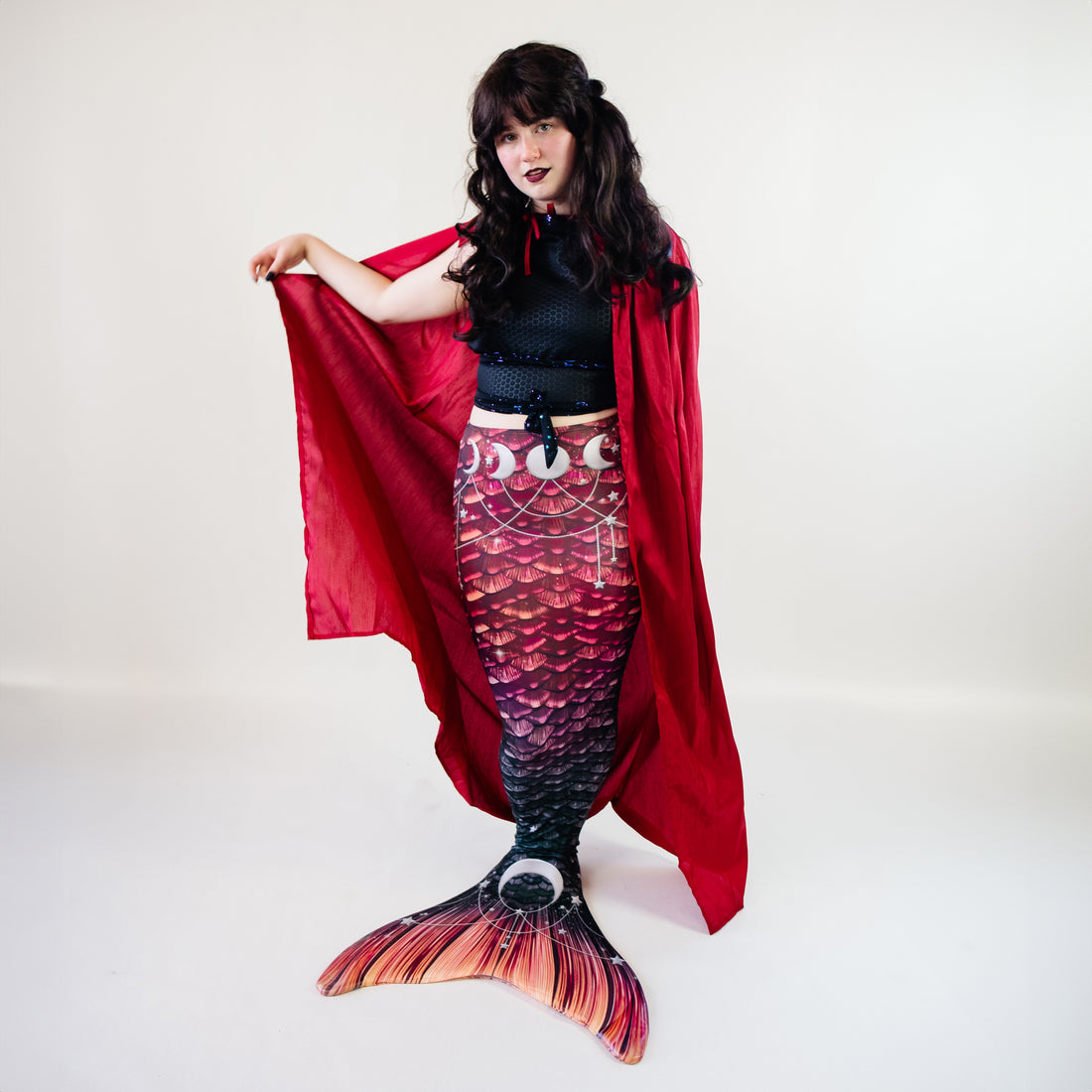 Witch Ember Halloween Mermaid Tail – Fin Fun Mermaid